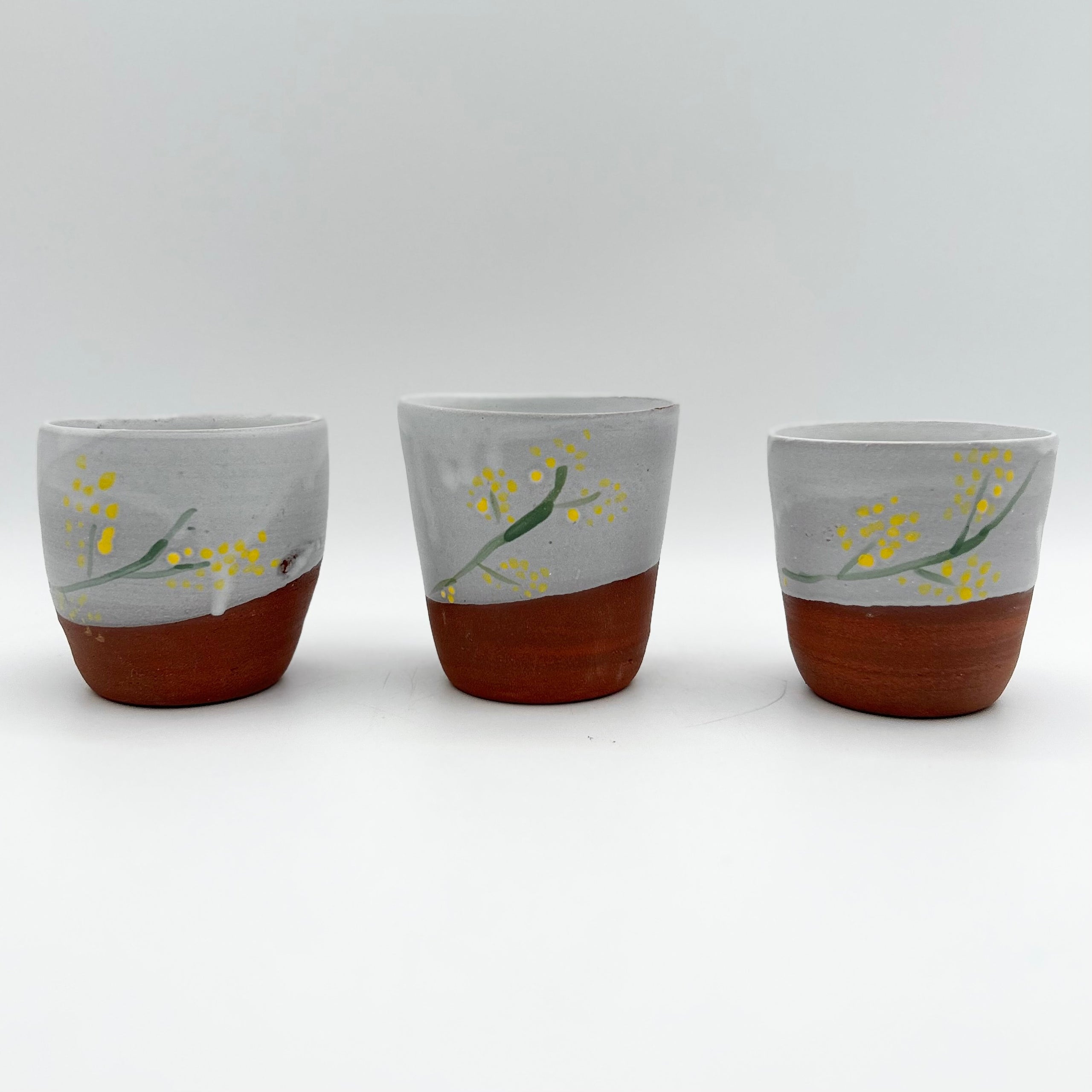 Grounded Cuddle Cups with Wattle | Outback Arts