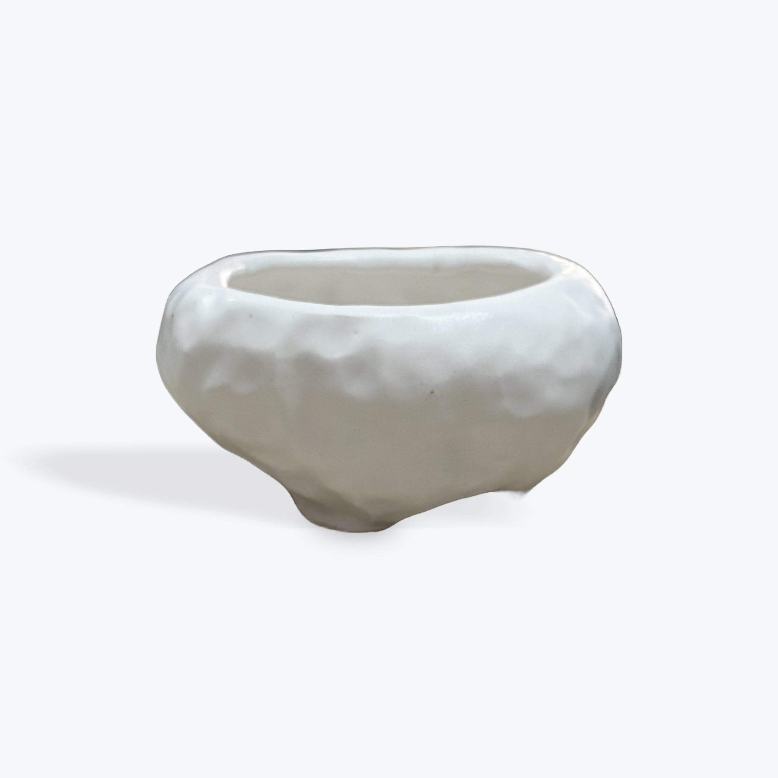 White Pinch Pot | Outback Arts