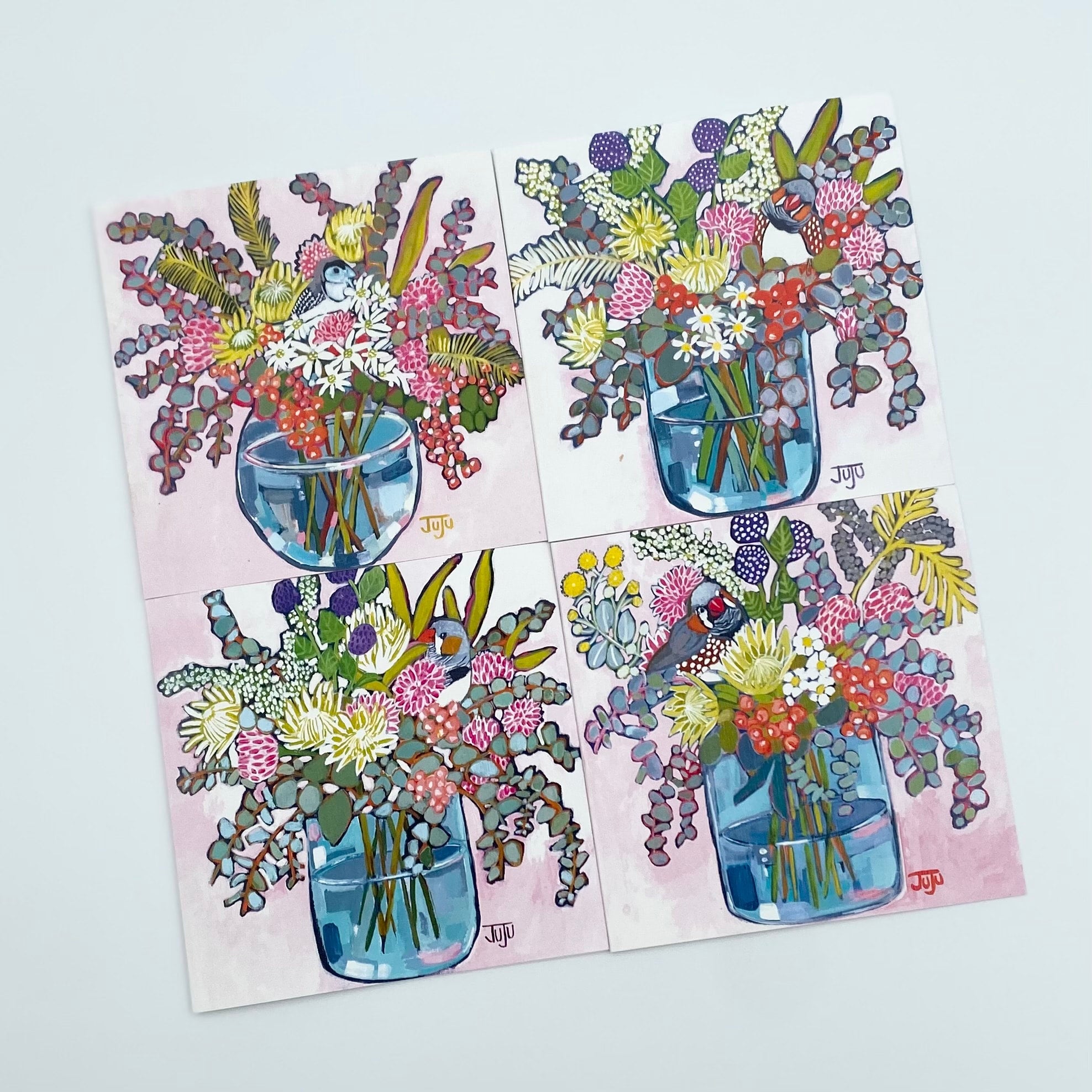 Cards 4pk | Outback Arts